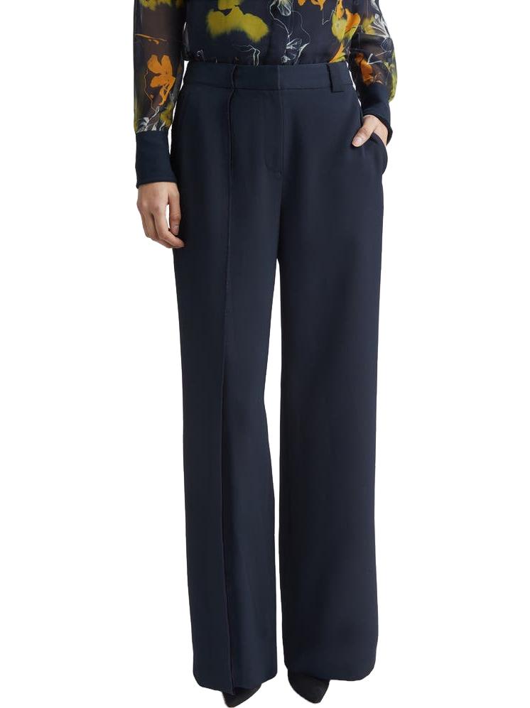 JASON WU Jason Wu Collection Pintuck Straight Leg Cady Trousers